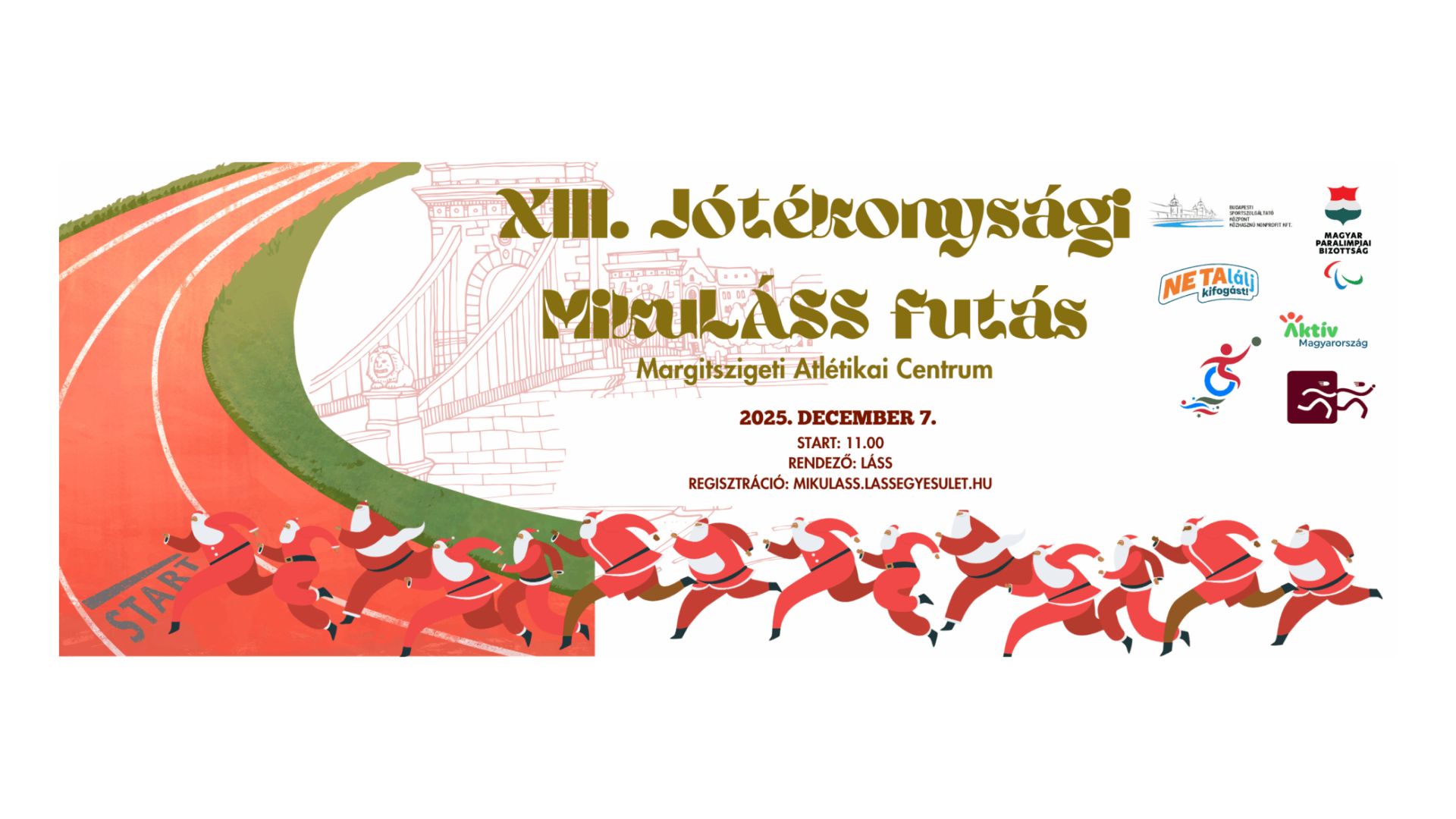 XIII. Jótékonysági MikuLÁSS Futás | Holmozogj.hu